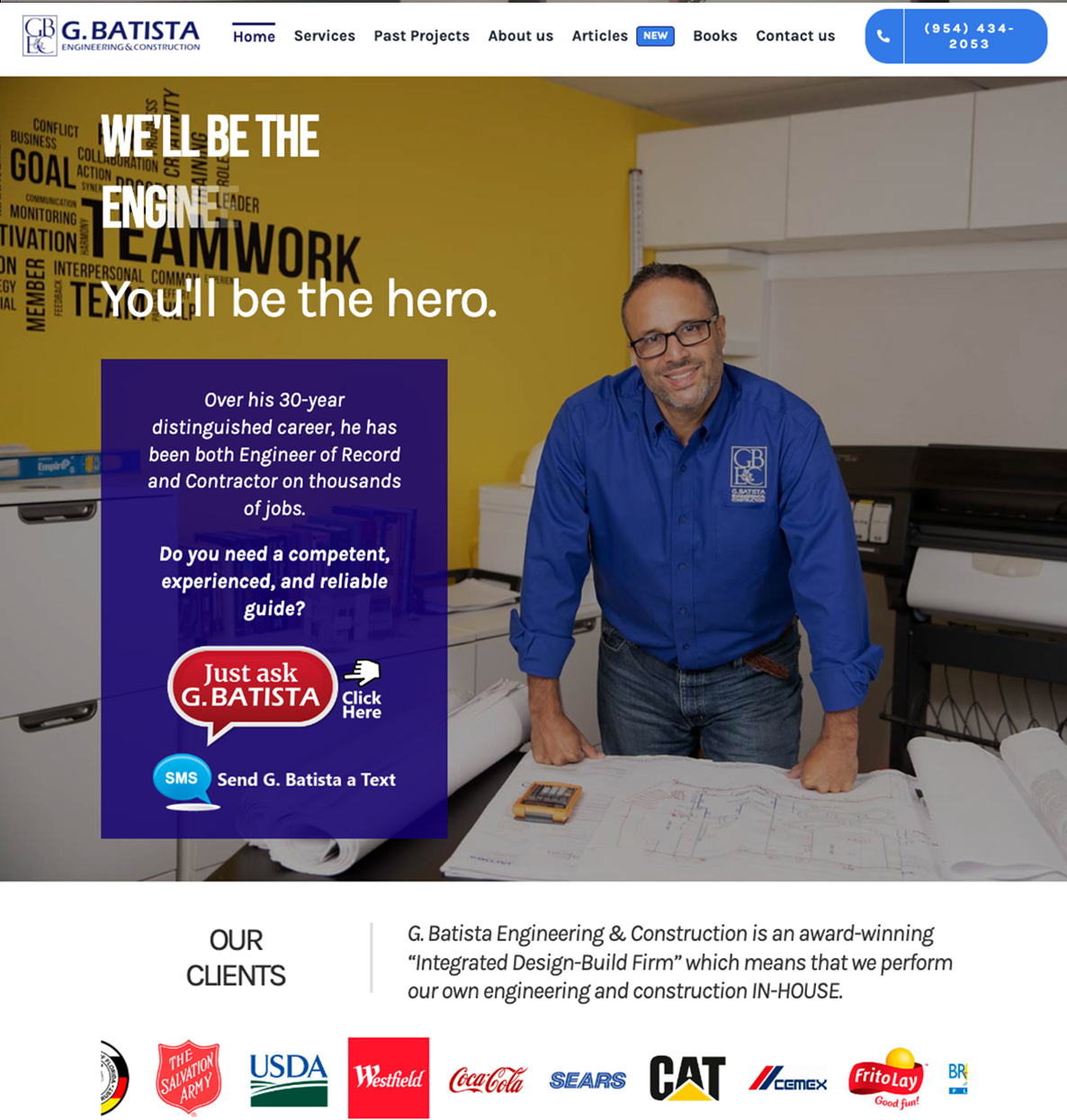 Greg Batista - Engineer & Contractor in Dade & Broward County